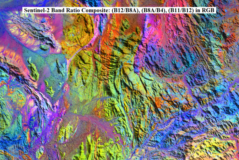 Applying different Band Ratio composites on Sentinel-2 Imagery – Arab ...
