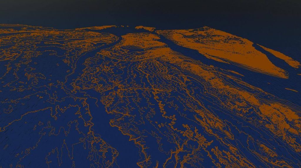 3D Shapfile Contour layer of Egypt – Arab Nubia Group Blog