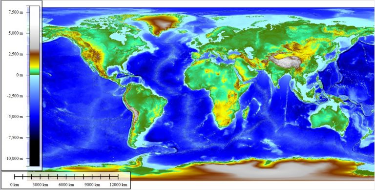 ETOPO1 (1 Arc-Minute) Global Relief Model – Arab Nubia Group Blog